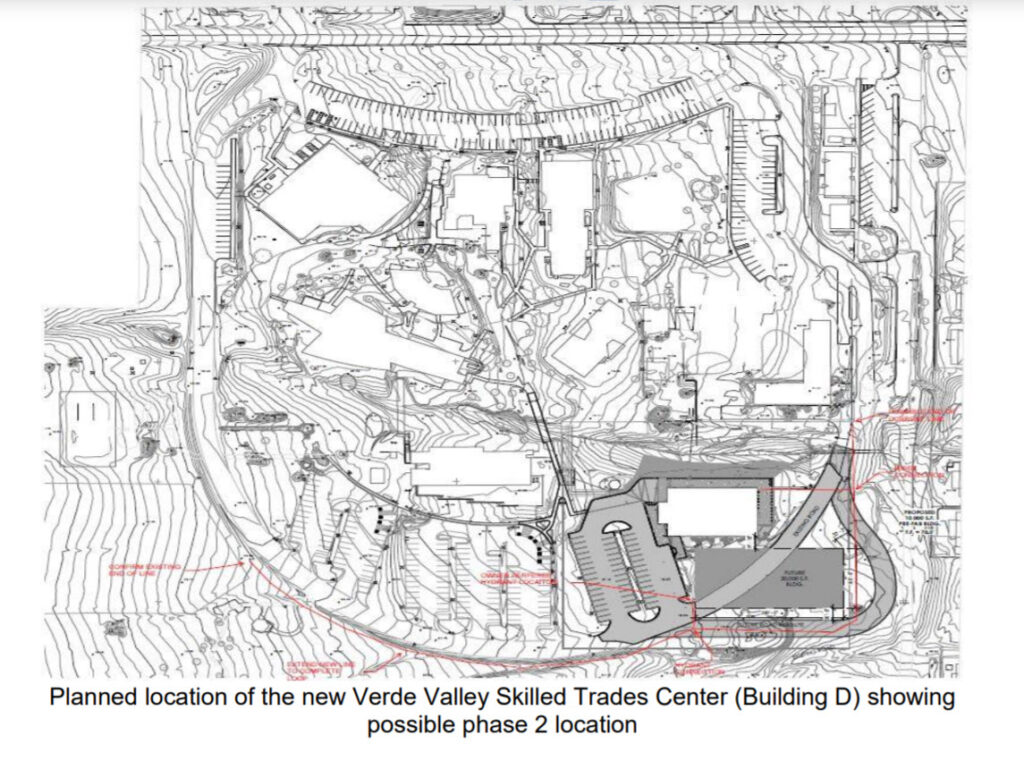 Yavapai College Campus Map Yavapai College Campus Map